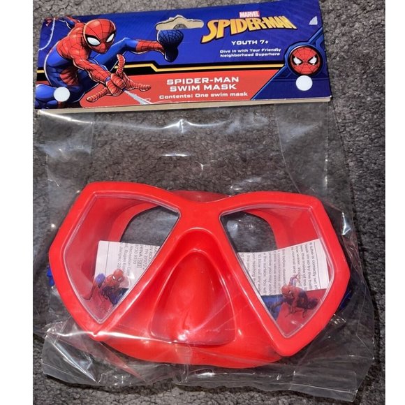 Bestway | Toys | Boys Youth Marvel Spiderman Swim Mask Goggles Pool ...